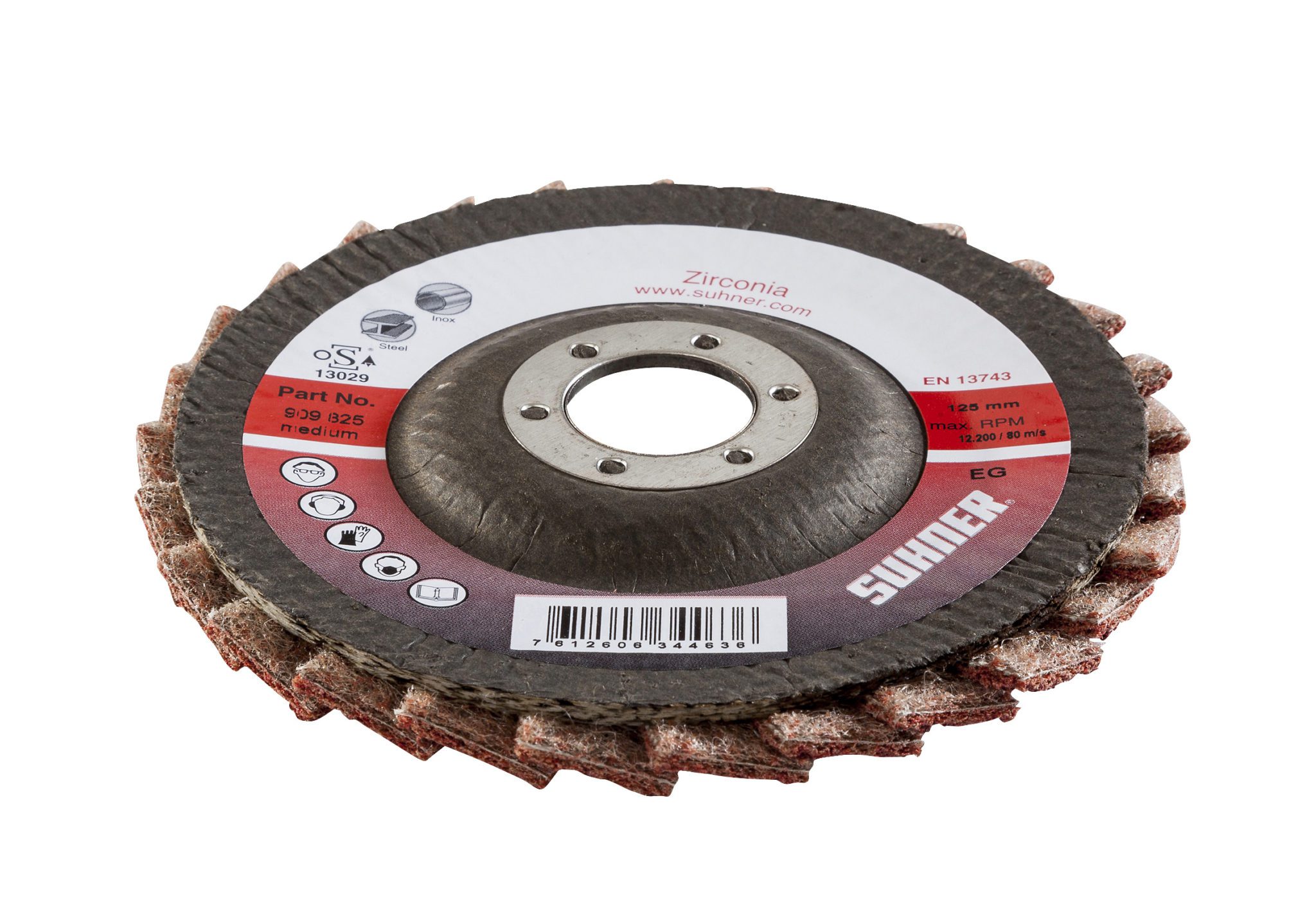 Flap Disc G40 Zirconia 125 - 90817400 | VIC Stainless Sales