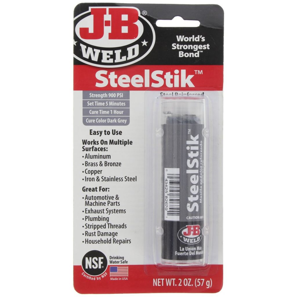 JB Weld SteelStik Epoxy Putty Stick 56.8g -261450 | VIC Stainless Sales