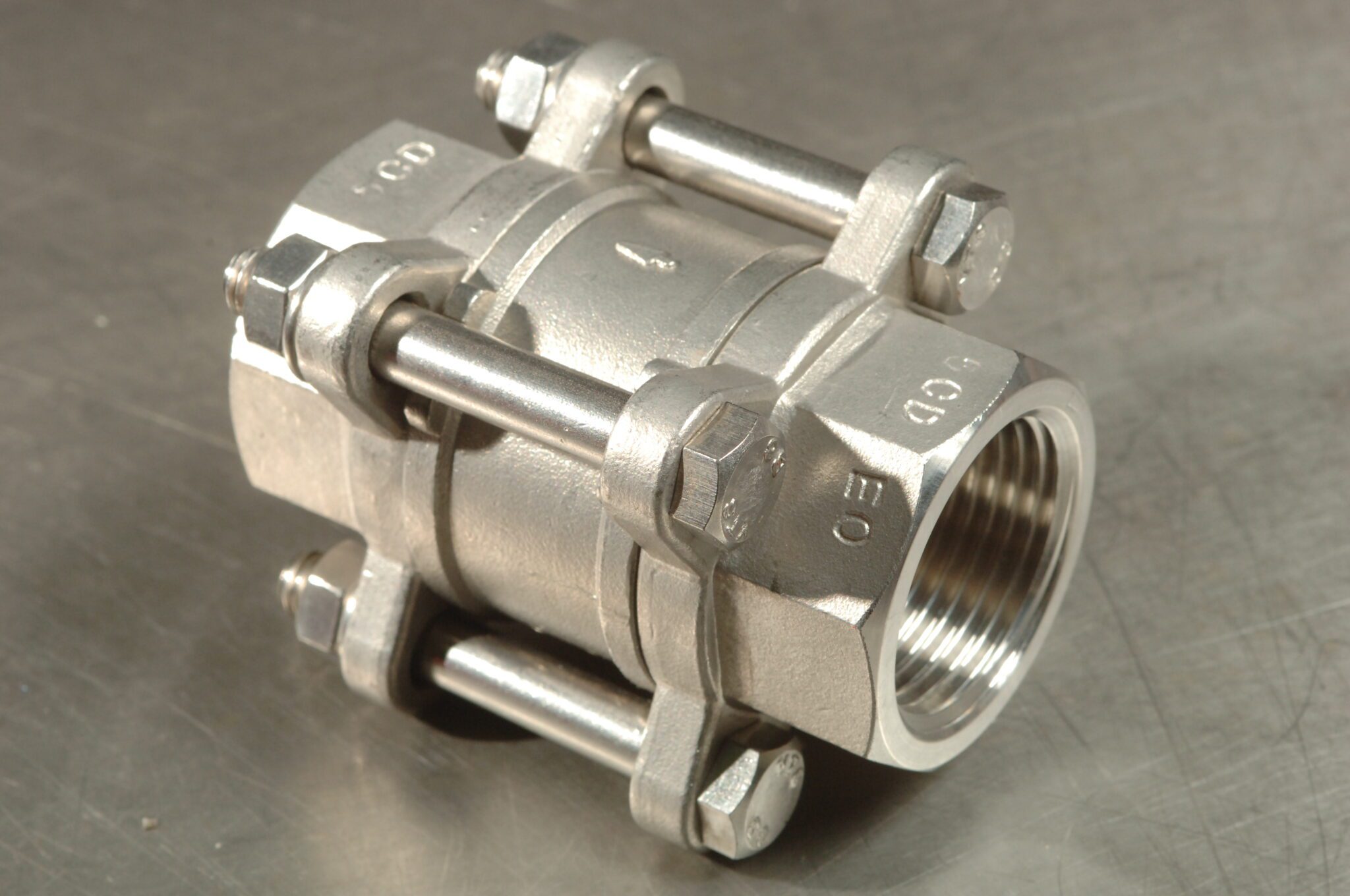 BSP SS 2Pce Spring Check Valve | VIC Stainless Sales